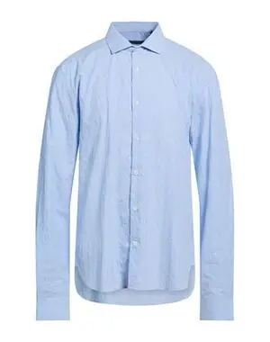 John Varvatos Shirt Size Cotton, Polyamide, Elastane