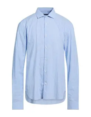 John Varvatos Shirt Size Cotton, Polyamide, Elastane