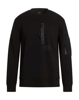Armani Exchange Sweatshirt In Cotton, Polyester, And Elastane