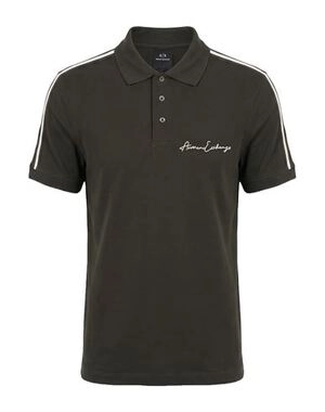 Armani Exchange Polo Shirt Size Cotton, Elastane - Green