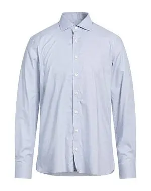 HACKETT Shirt Size Cotton, Lyocell - Blue