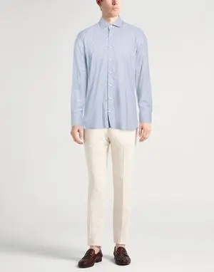 HACKETT Shirt Size Cotton, Lyocell - Blue