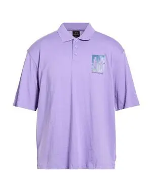 Armani Exchange Polo Shirt Size Cotton - Purple