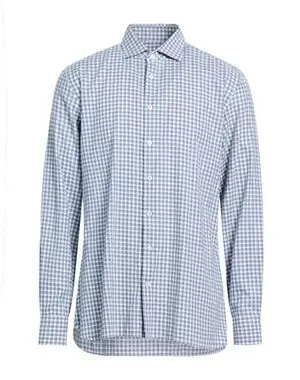 HACKETT Shirt Size Cotton, Lyocell - Blue