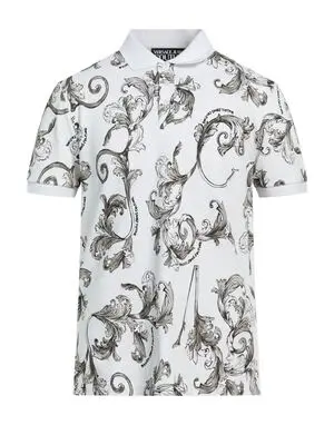 Versace Polo Shirt Size Cotton, Polyester, Polyamide