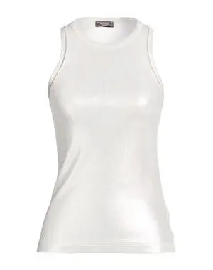 Peserico Sleeveless Tank Top - Silver