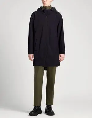 Peuterey Cotton-elastane Overcoat - Blue