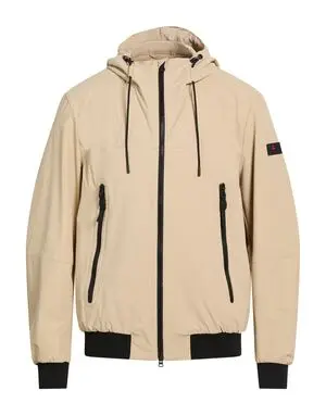 Peuterey Jacket With Logo - Beige