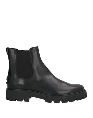 TOD'S Leather Ankle Chelsea Boots