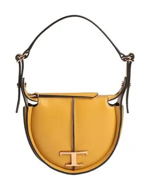 TOD'S Leather Hobo Bag - Yellow
