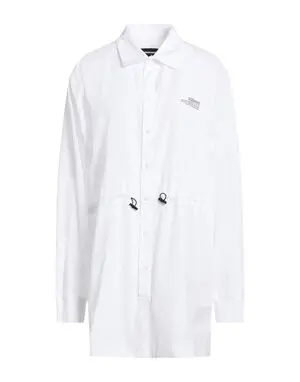 Dsquared2 Mini Cotton Shirt Dress - White