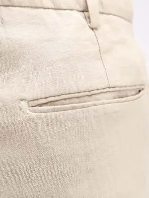 NUGNES 1920 Clarkfu Linen Tailored Trousers