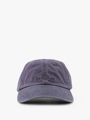 Stone Island Cotton Baseball Cap - Blue