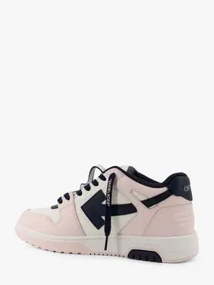 Off-White Out Of Office Leather Sneakers - Pink