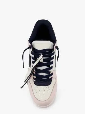 Off-White Out Of Office Leather Sneakers - Pink