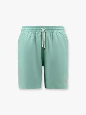 Polo Ralph Lauren Swim Trunks With Logo - Green