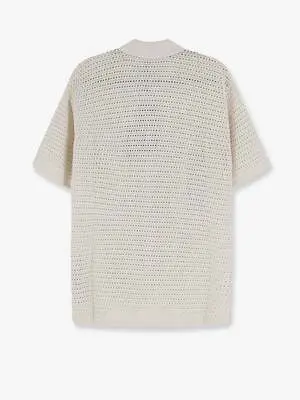 REPRESENT Pico Cotton Blend Polo Shirt