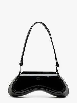 DIESEL® Crossbody Bag Patent Fabric - Black