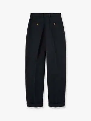 Loro Piana Cale Linen And Cotton Trousers