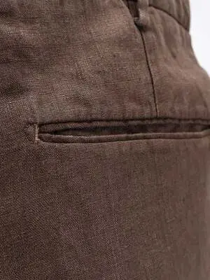 NUGNES 1920 Clarkfu Linen Trousers