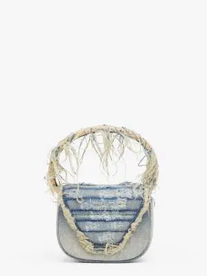 DIESEL® 1dr Xs Denim Crossbody Bag