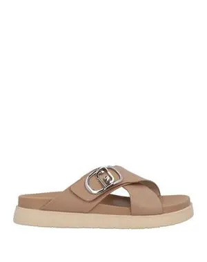 Liu Jo Leather Sandals - Beige