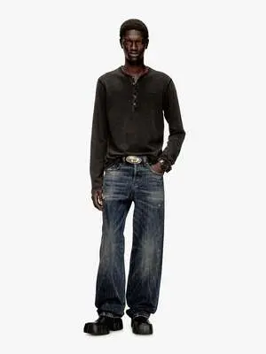 DIESEL® Tmind Cotton Tshirt - Grey