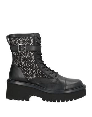 Liu Jo Ankle Combat Boots - Black