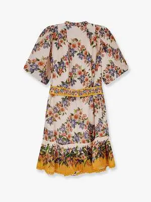 Farm Rio Cotton And Viscose Dress