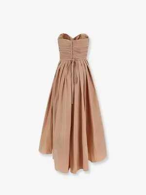 Pinko Dattero Taffeta Dress - Pink
