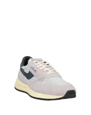 AUTRY Sneakers In Leather And Nylon - Grey