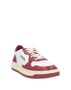AUTRY Leather Low-top Sneakers - Red
