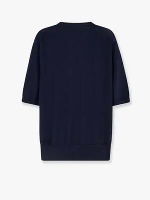 SEVEN GAUGE Lyocell Sweater - Blue