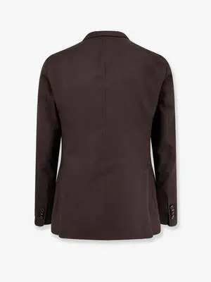 Tagliatore Virgin Wool Blazer - Brown