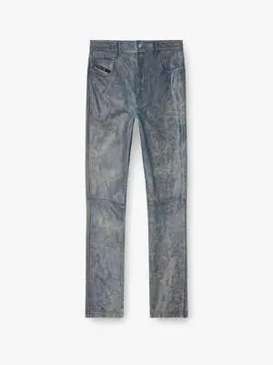 DIESEL® Leather Trousers