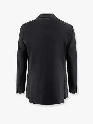 AMARANTO Virgin Wool Blend Blazer
