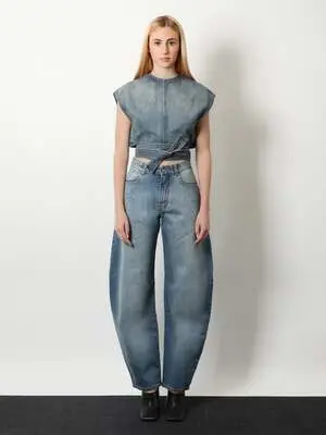 Alaïa Faded Denim