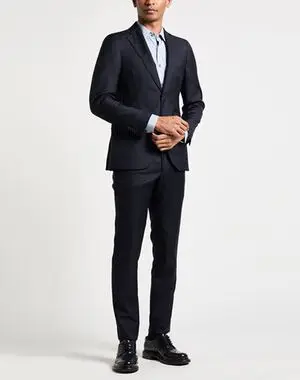 TOMBOLINI Suit Size Virgin Wool - Blue