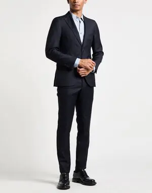 TOMBOLINI Suit Size Virgin Wool - Blue