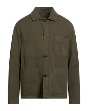 Drumohr Single Breasted Overshirts For Men