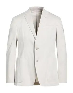 HACKETT Single-breasted Blazer - Grey