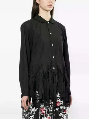 Comme Des Garçons Fringe Long-sleeve Shirt