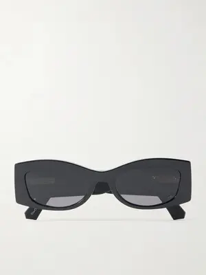 Dior Ombre S1i Rectangular Sunglasses - Black