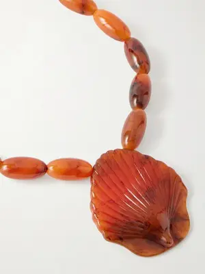 JULIETTA Silver-tone 'symi' Shell And Resin Necklace