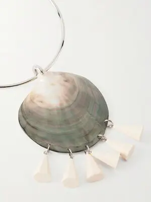 JULIETTA Nacre Shell Collar Necklace