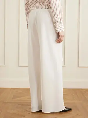 THE ROW Gala Cady Wide-leg Pants - Neutrals