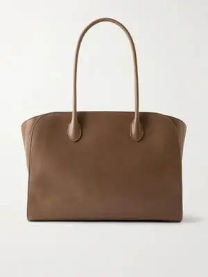 THE ROW Marlo 14 Leather Tote - Brown