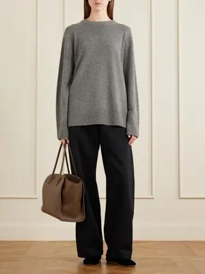 THE ROW Marlo 14 Leather Tote - Brown