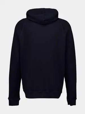 Majestic Filatures Marine Organic Cotton Zipped Hooded Sweatshirt