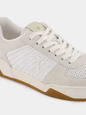 Valentino Garavani Sparry Leather Sneakers - White